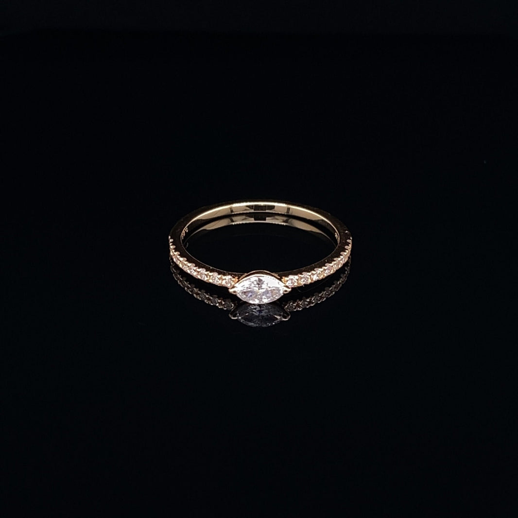Diamond Ring Collections - Diamond Gold Ring For Girls. – Givedi